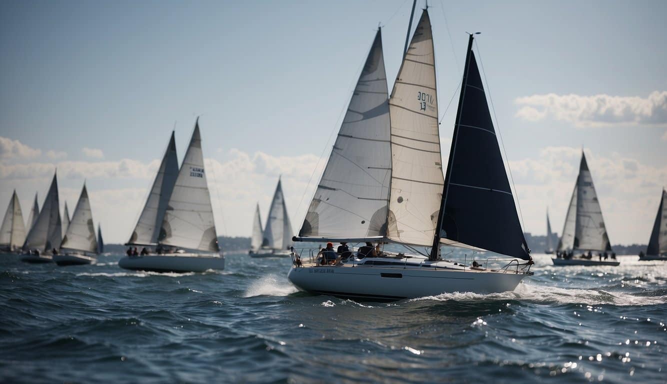 Contender Segeln: Meistern der Einhand-Jolle Regatten